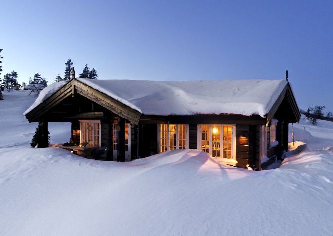 Drømmehytta | Håndlaftede hytter